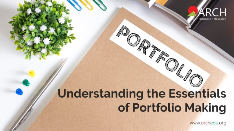 Understanding the Essentials of Portfolio Making - Arch College of ...
