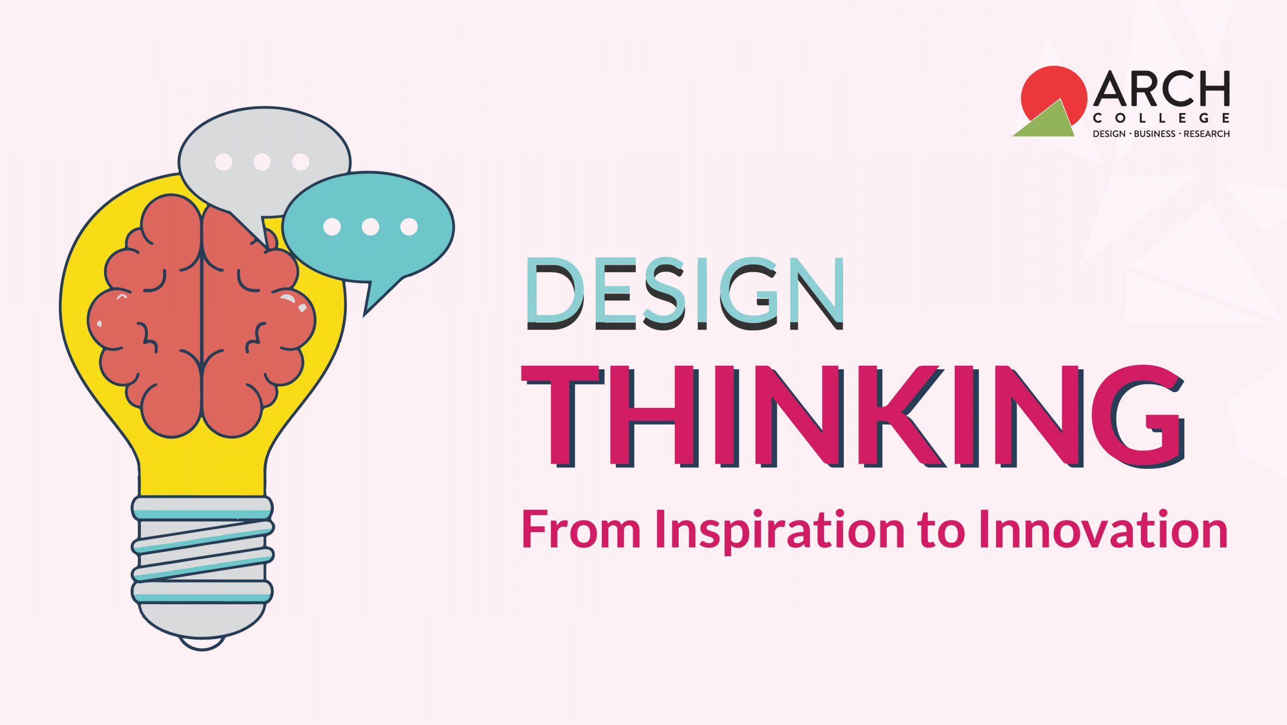 Design Thinking: From Inspiration to Innovation - Arch College of ...